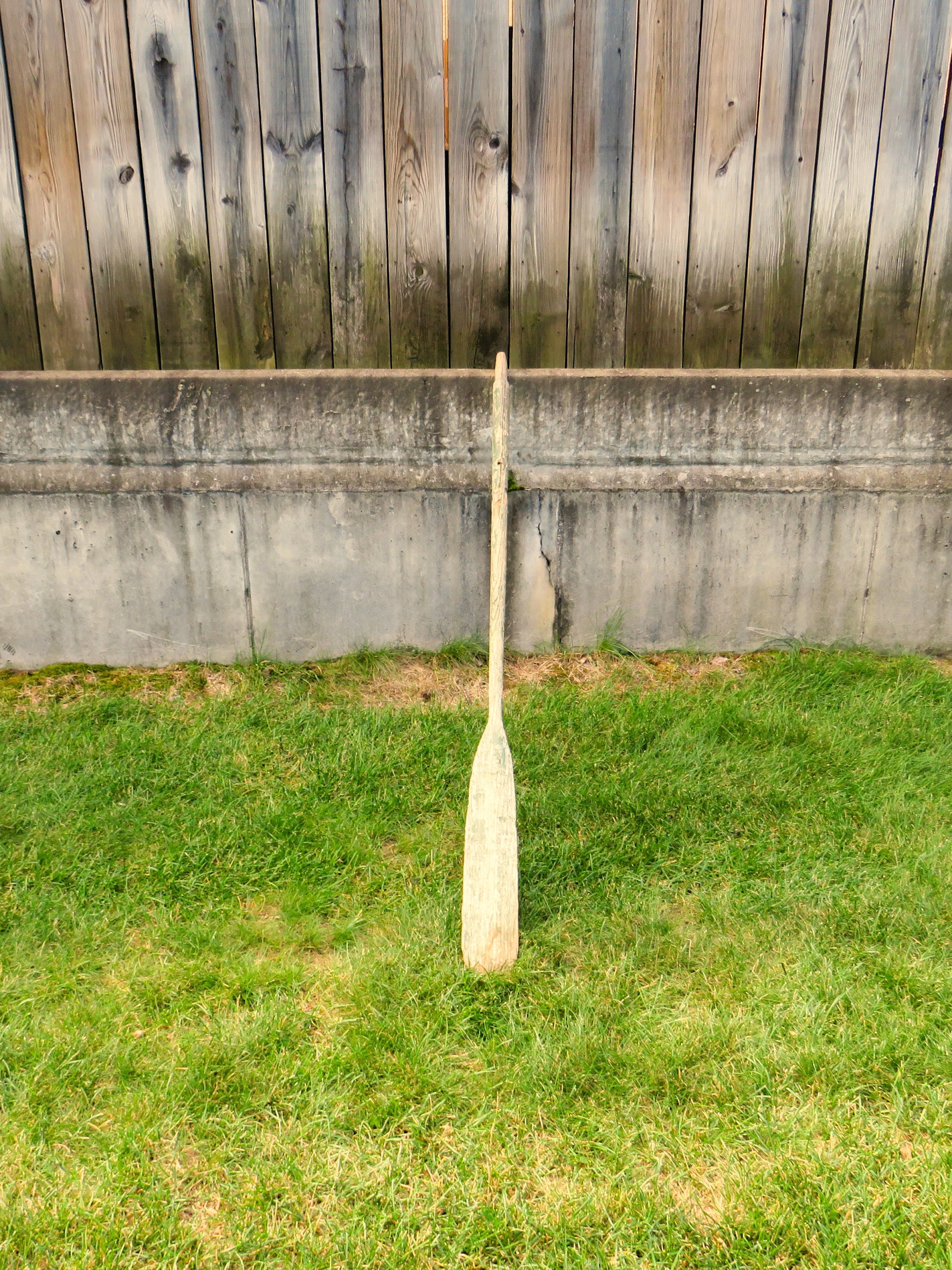 Asian Antique Oar Rowing