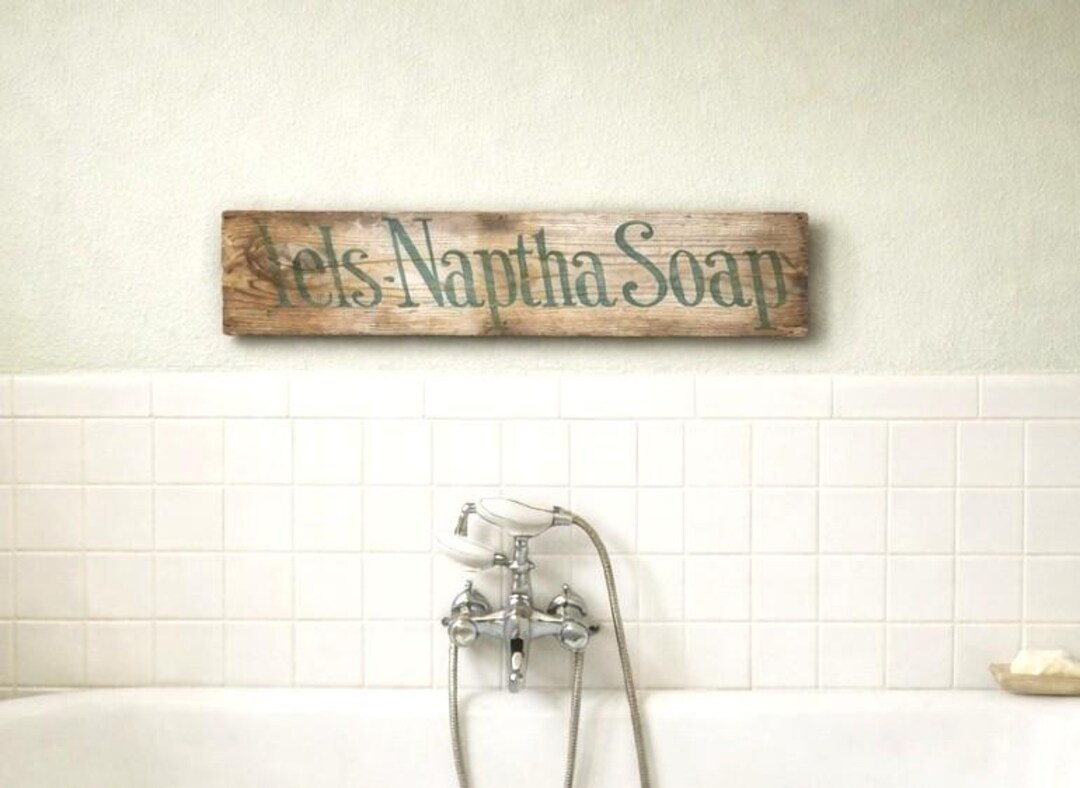 Rare Fels-naptha Soap Advertising Wood Box Side, Laundry Room Decor - Etsy