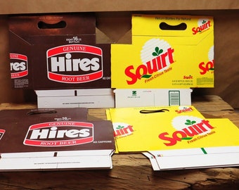 Old Squirt Soda Case / 24 Bottle Wooden Case / Fast Safe Free Shipping ...