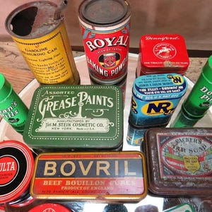 Old Advertising Tins / All Empty and No Tobacco Tins / Shipping Fast ...