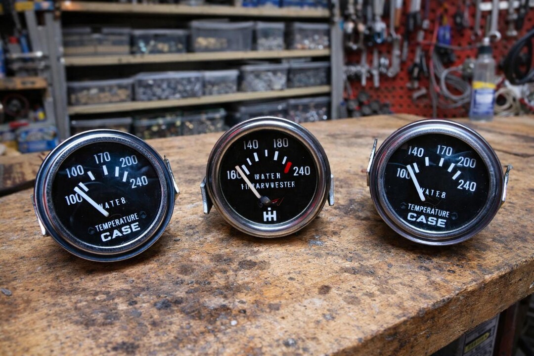Case & IH Tractor Gauges - Steampunk Supplies (set of 3) - Etsy