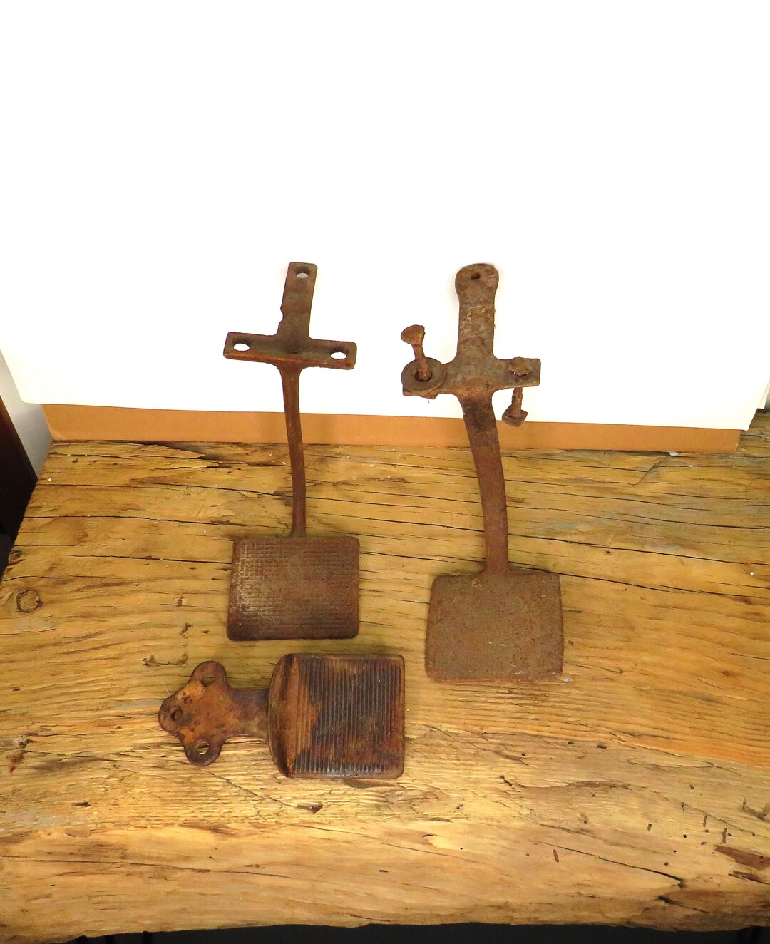 Set 3 Amish Buggy Steps / Matching Pair Plus One Smaller Step ...