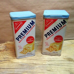 Both 1960s Nabisco Cracker Tins / Fast Safe Free Shipping - Etsy