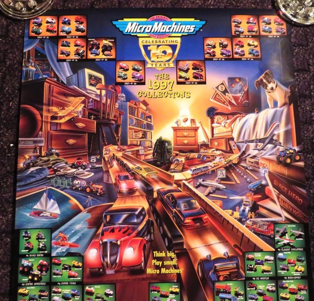 Rare Micro Machine / 1997 10 Years Galoob Micro Machines Collections ...