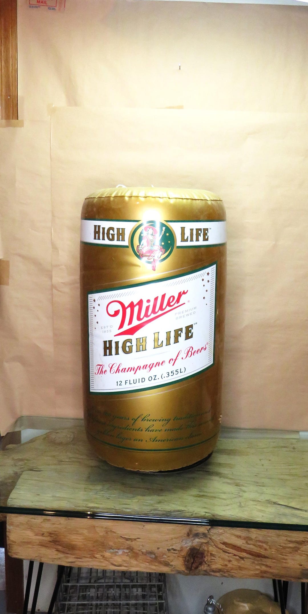 Inflatable Miller Beer Can Hanging Sign / Fast Safe Free Shipping - Etsy