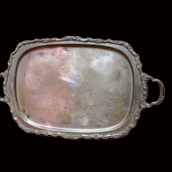 Silver Platter Rectangle - Etsy