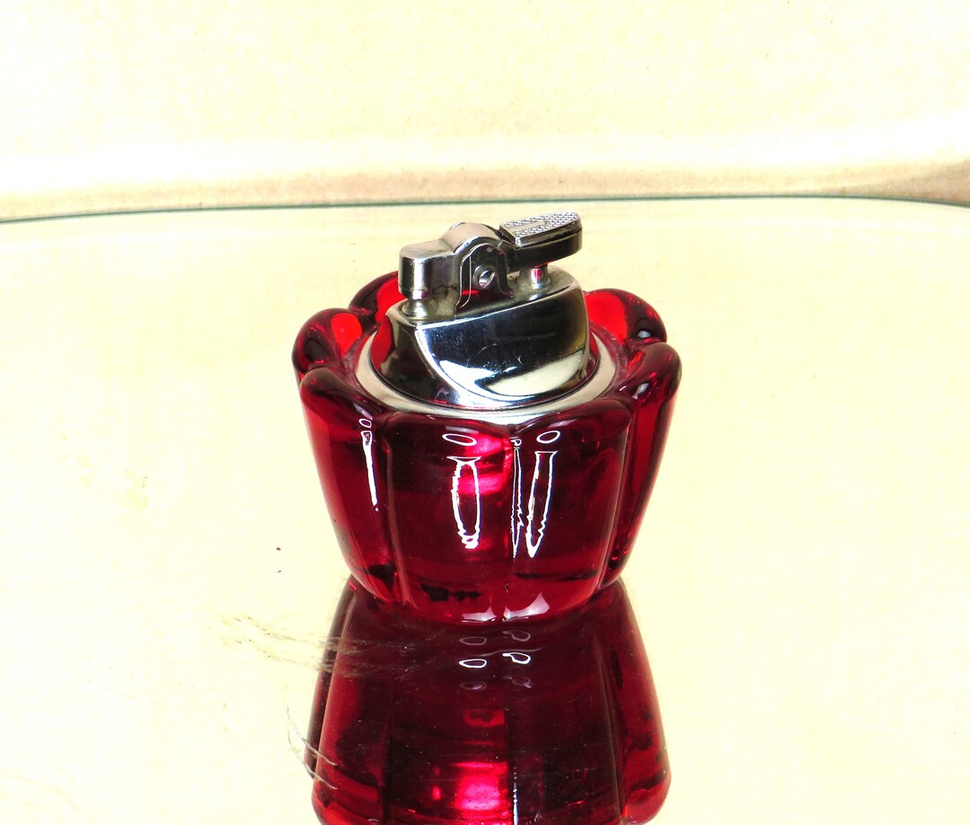 Ruby Red Cigarette Lighter / Stunning Lighter / Fast Safe Free - Etsy