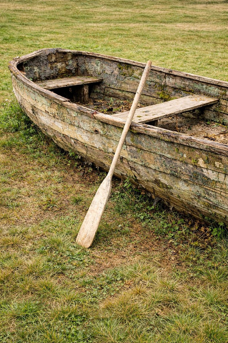 Rustic Boat Oar: Distressed Patina, Cabin Decor (71 Inches) - Etsy