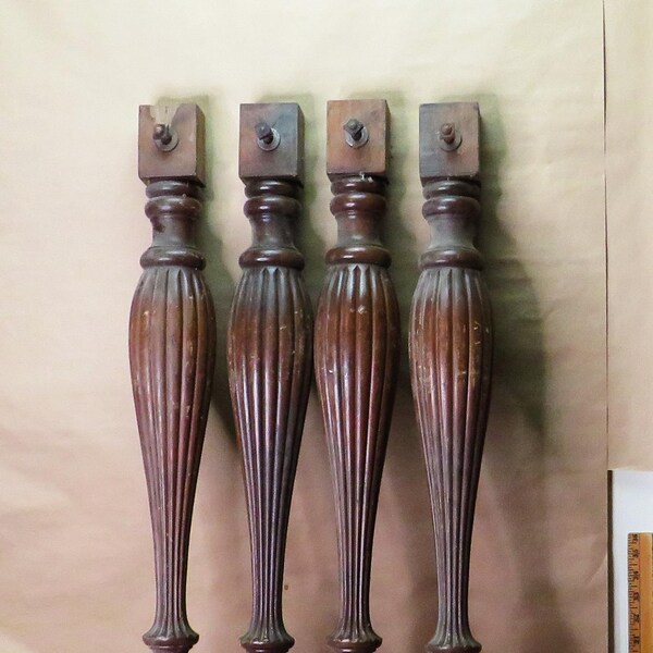 Fluted Table Legs - Etsy