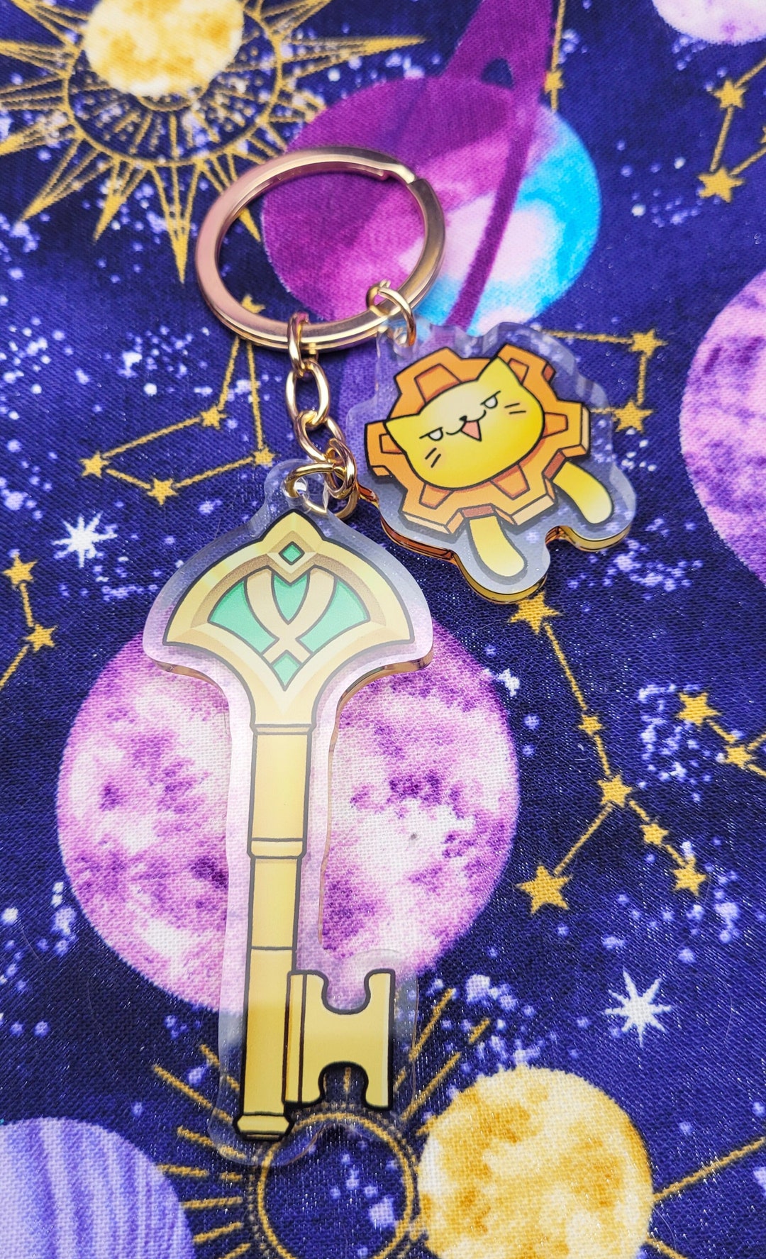 Kaveh's Keys - Genshin Impact Clear Acrylic Charms Keychains - Etsy