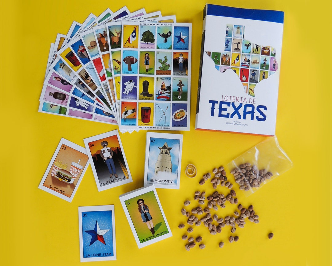 Loteria De Texas Box - Etsy