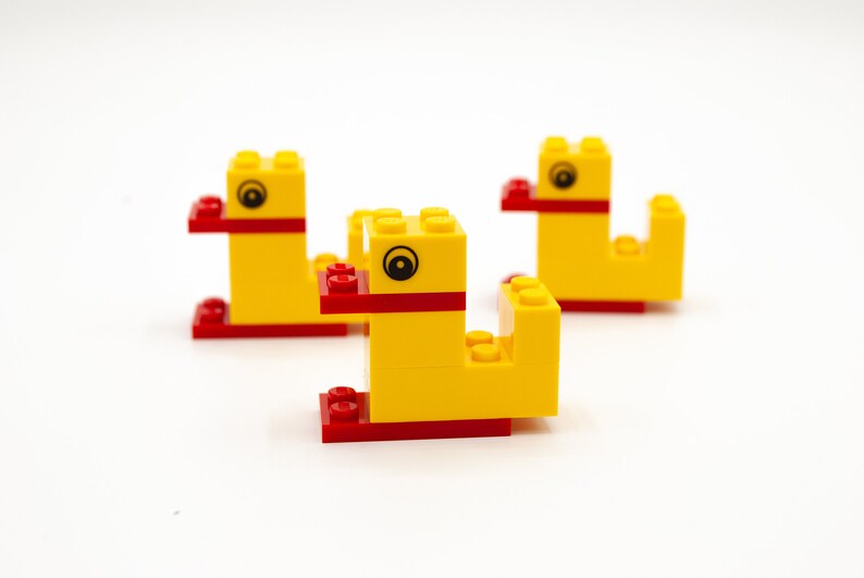LEGO Serious Play Duck Kit – Genuine 6 Brick Challenge Pack for Team ...