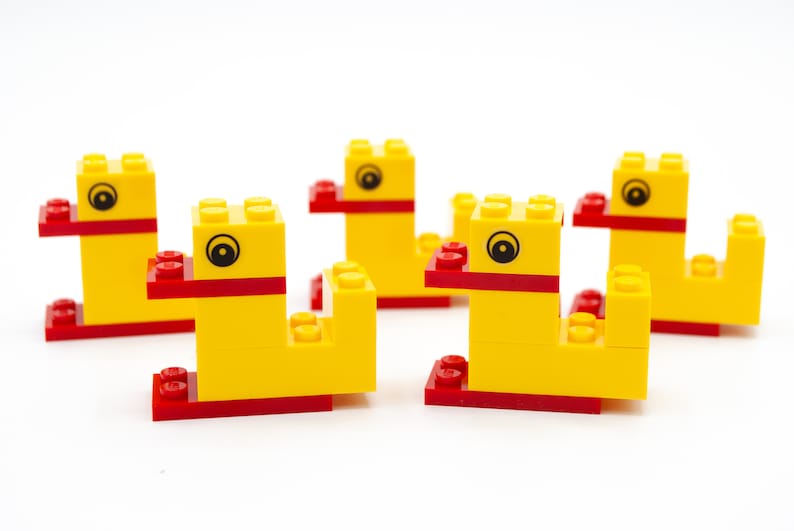 LEGO Ducks (NEW), 5 Pack, for LEGO Serious Play Workshops, Team ...
