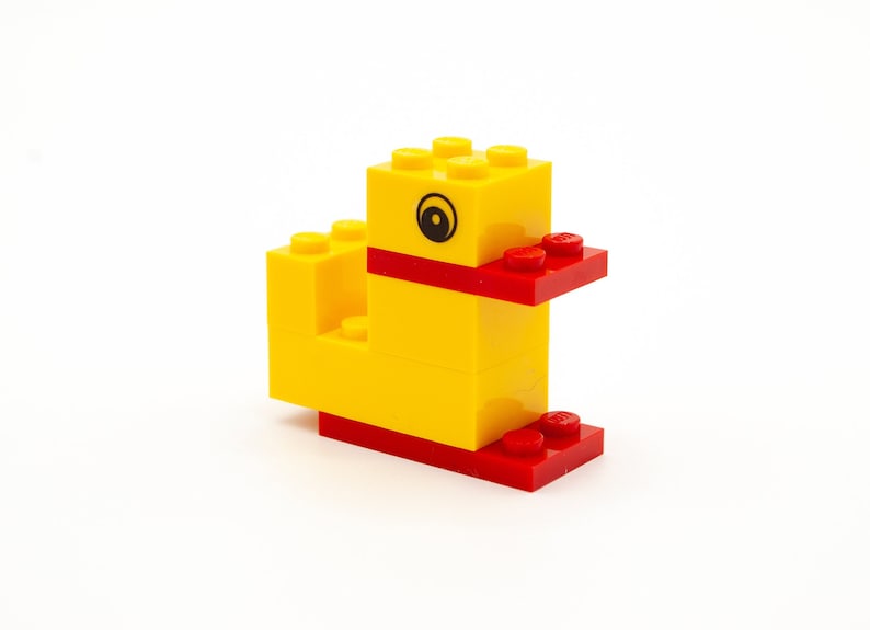 LEGO Serious Play Duck Kit – Genuine 6 Brick Challenge Pack for Team ...