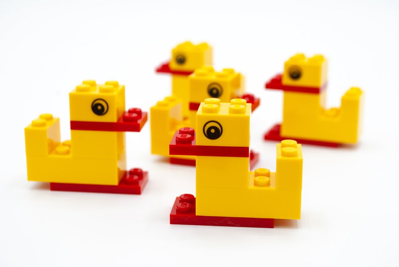 LEGO Serious Play Duck Kit – Genuine 6 Brick Challenge Pack for Team ...