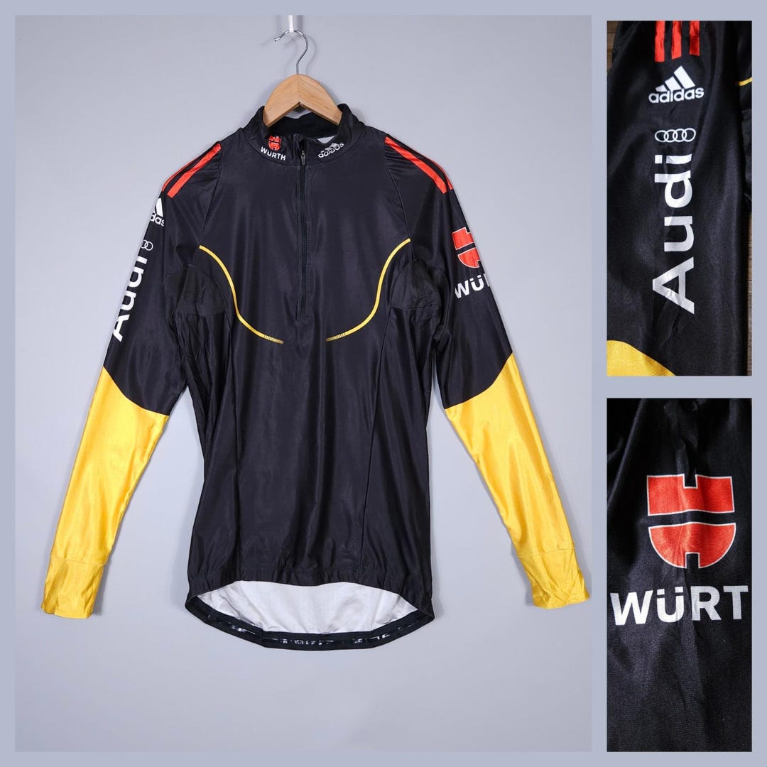 Vintage Adidas Germany National Team Audi Wurth Jersey Shirt Biathlon ...