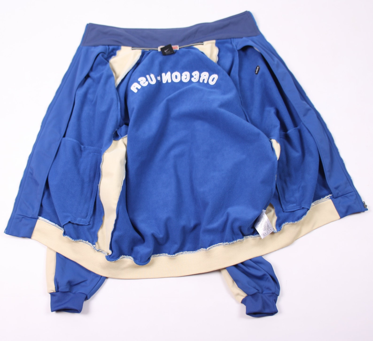 Vintage 90s 00s Nike Oregon USA Track Suit Full Set Jacket Pants Y2K ...