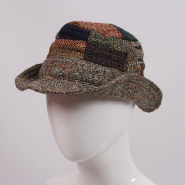 Patchwork Bucket Hat - Etsy