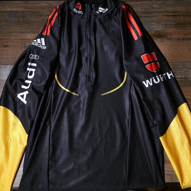 Vintage Adidas Germany National Team Audi Wurth Jersey Shirt Biathlon ...