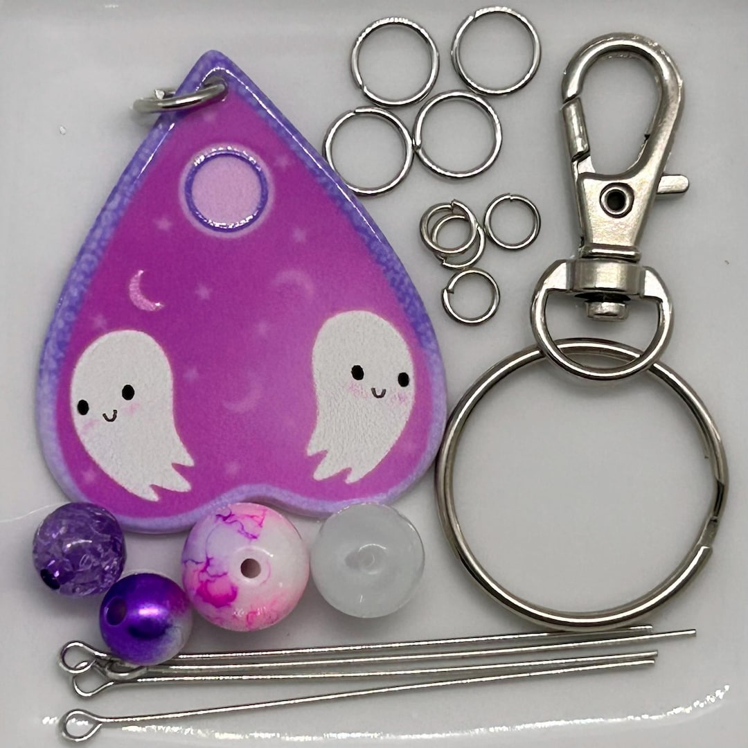 DIY Cute Ghost Kit, Halloween Craft Kit, Spooky DIY Project, Handmade ...