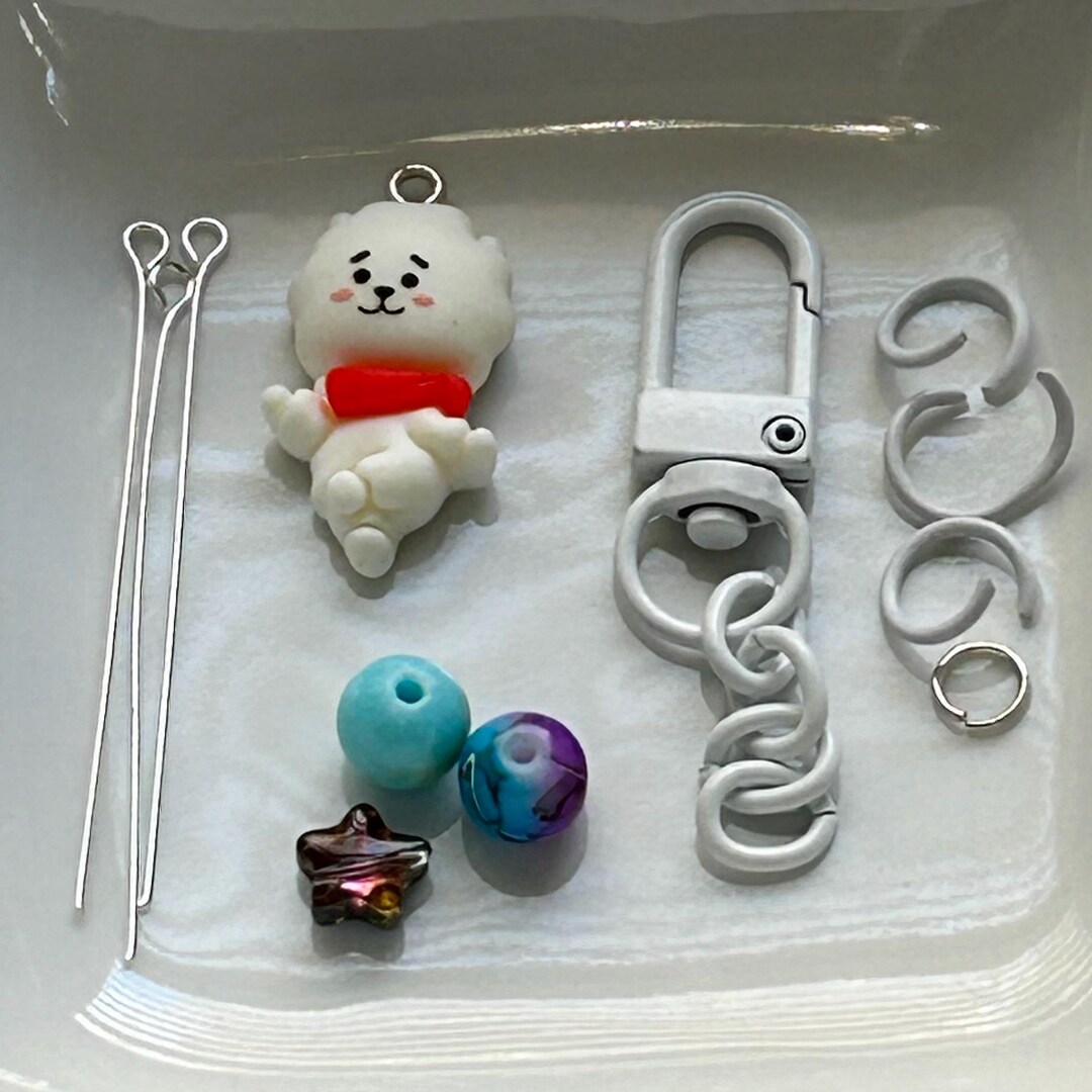 DIY BT21 RJ Alpaca-inspired Charm Kit – Planner Charms, Journal ...
