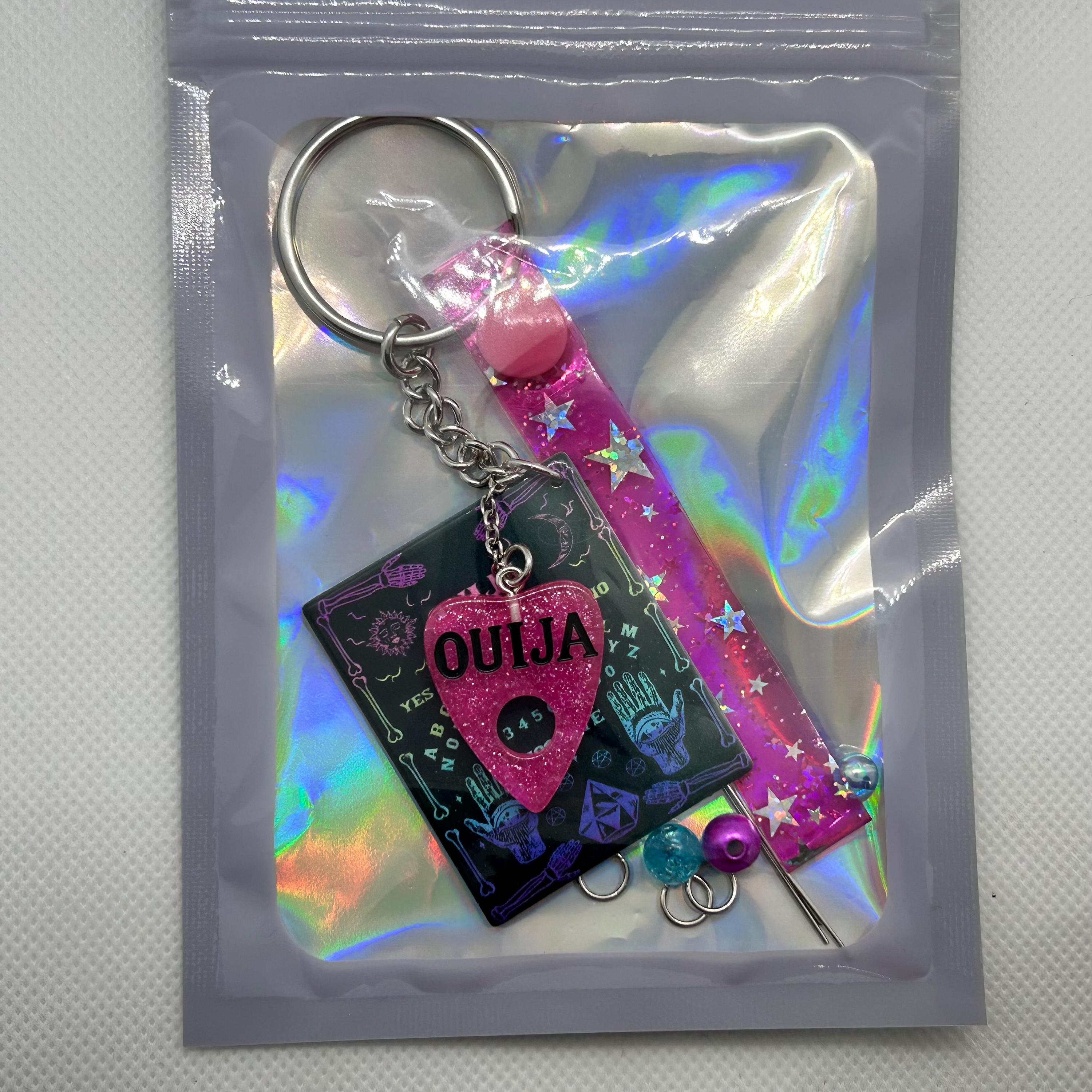 DIY Miniature Ouija Board Kit, Planchette Craft Kit, Halloween DIY ...