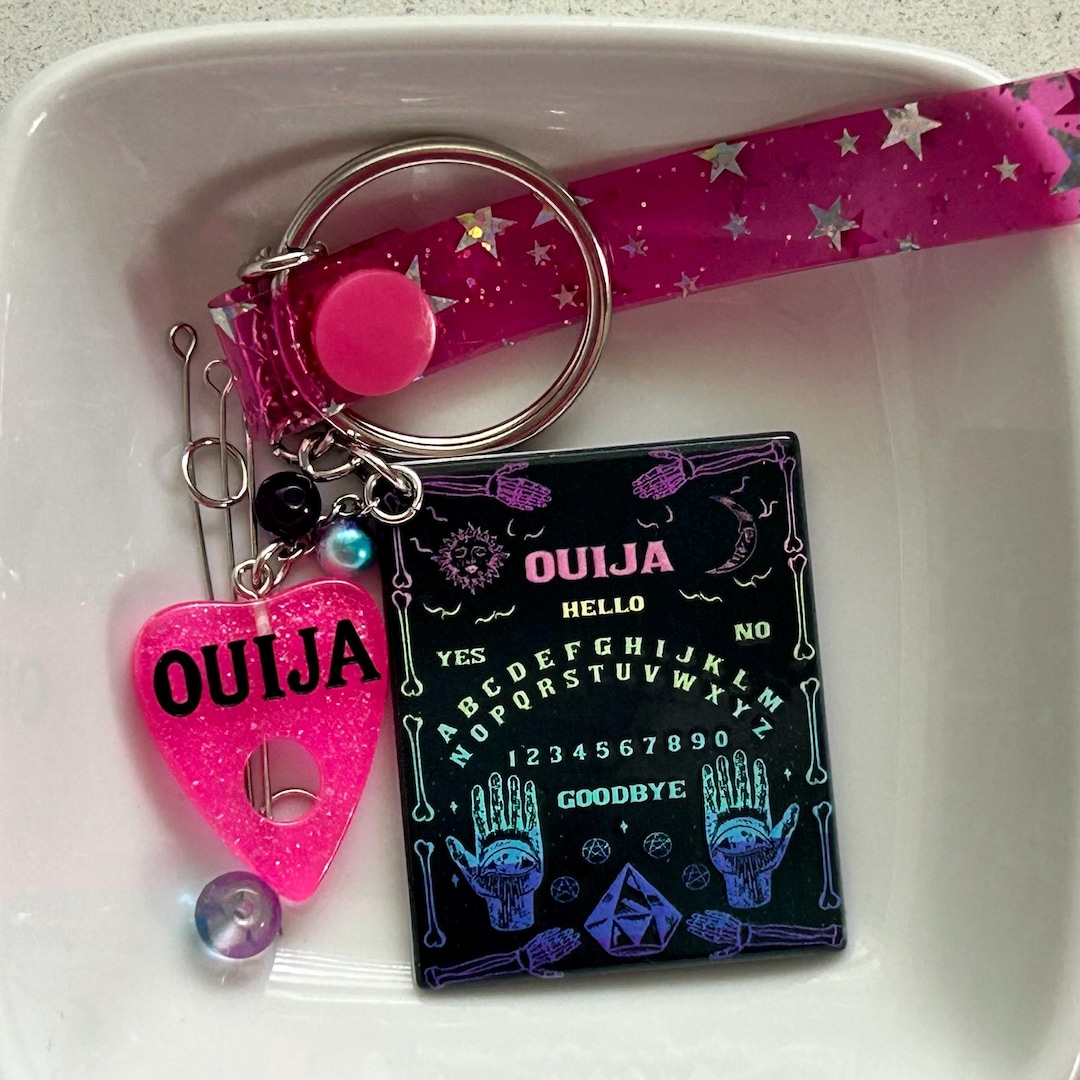 DIY Miniature Ouija Board Kit, Planchette Craft Kit, Halloween DIY ...