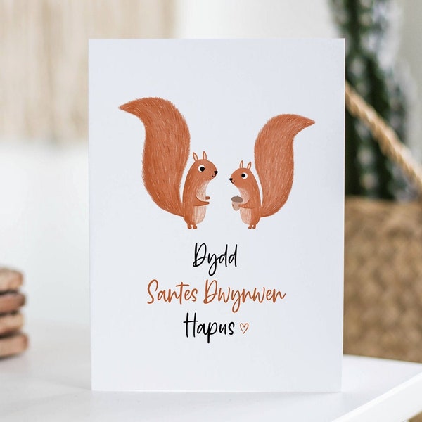 St Dwynwen Day Card - Etsy