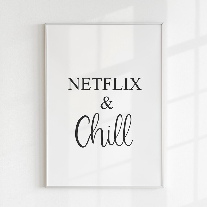 Chill Print - Etsy