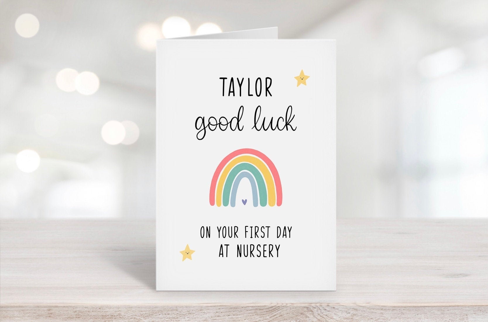 Good Luck on Your First Day at Nursery Card, Starting Nursery, Back to ...