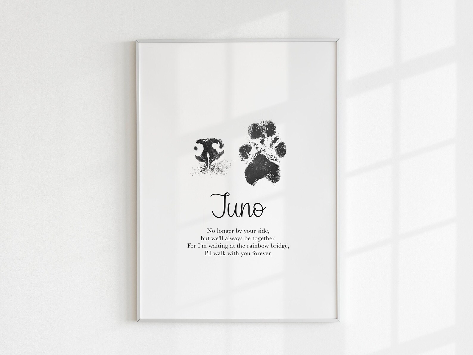 Personalised Pet Print Nose and Paw Print Cat or Dog Paw - Etsy