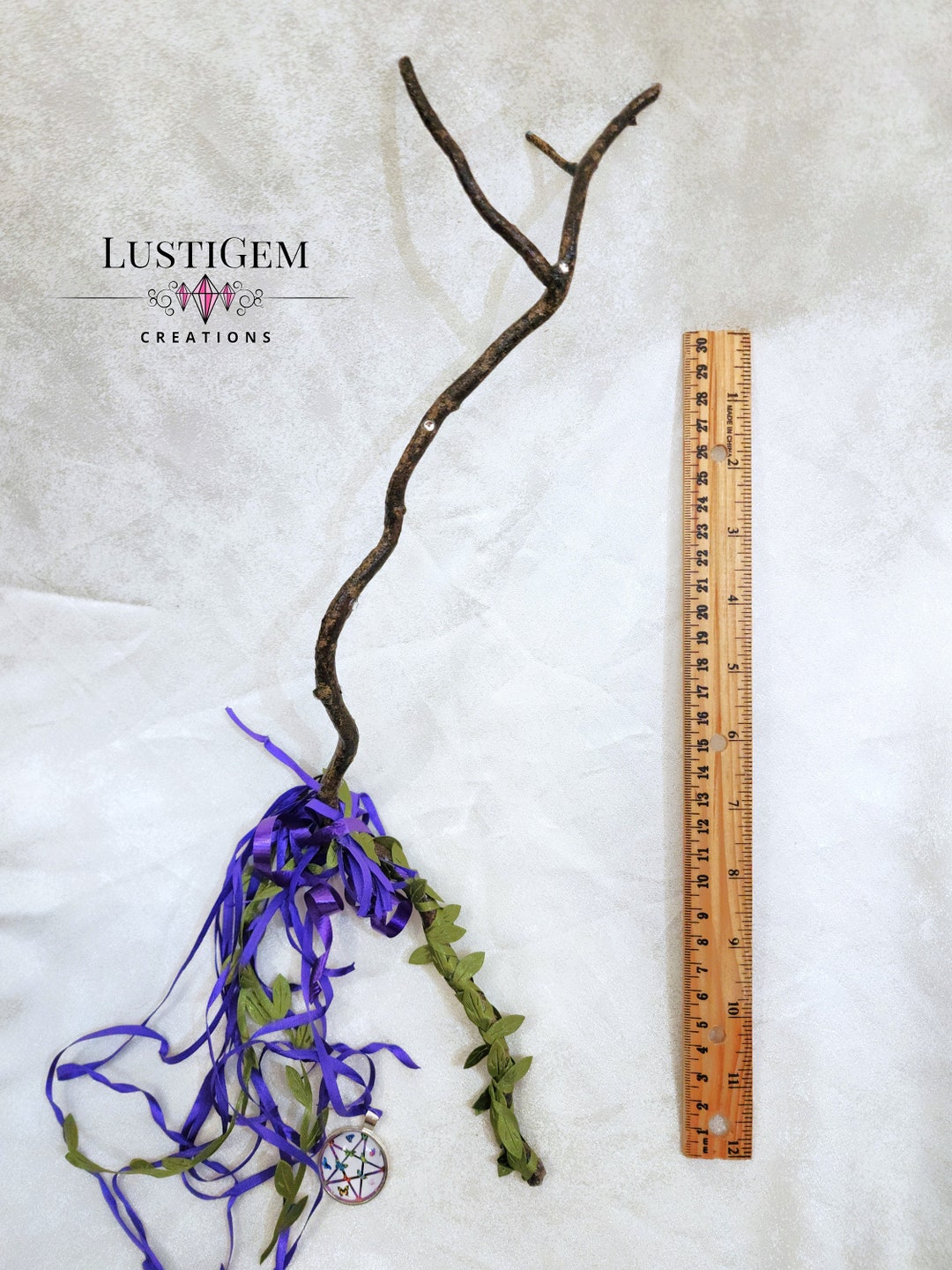 Curly Willow Magic Wand Talking Stick Prayer Stick Appalachian Woods ...