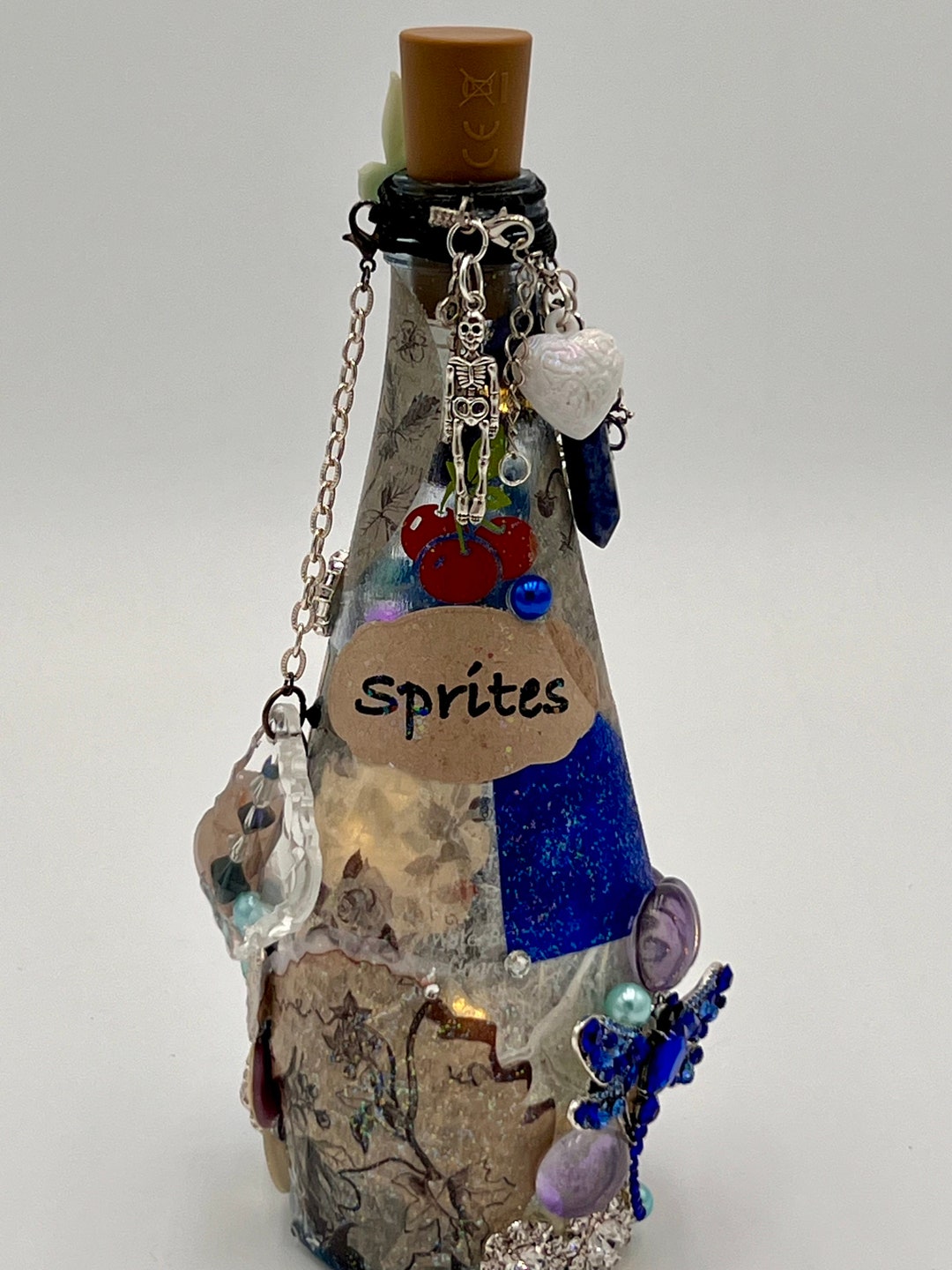 Sprites Bottle; Gift for Your Favorite Sprite Fairy Imp Pixie Feat ...