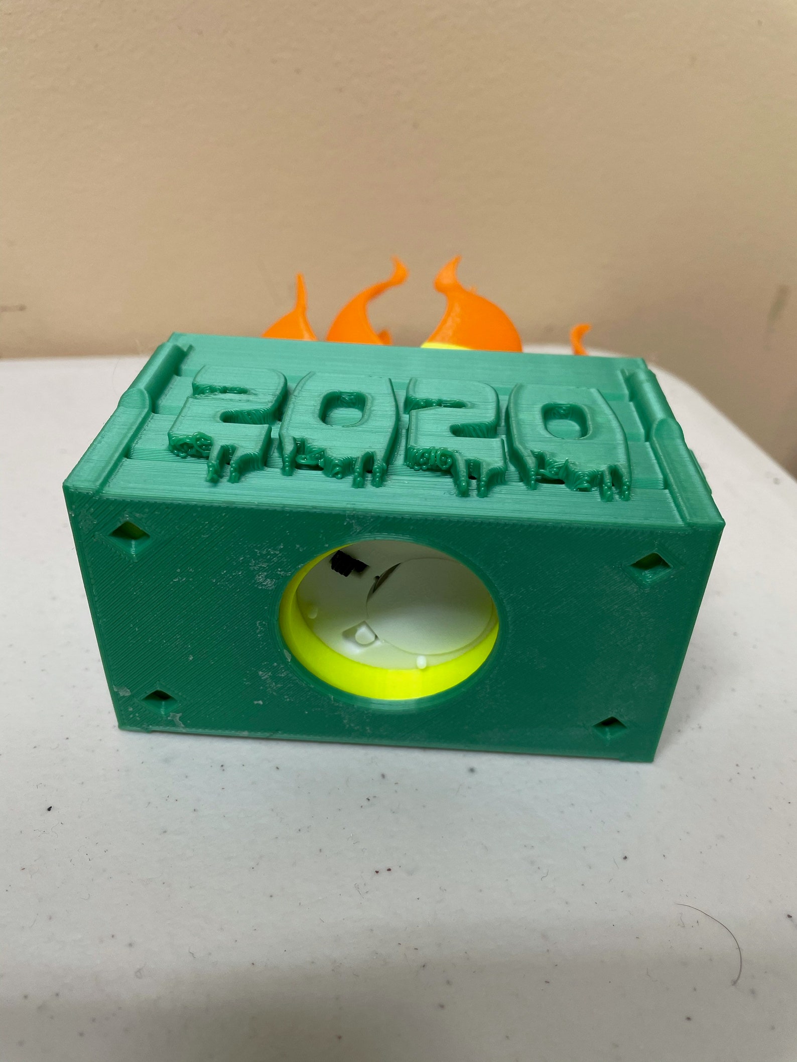 2020 Dumpster Fire Desk Accessory With Flickering LED Light - Etsy