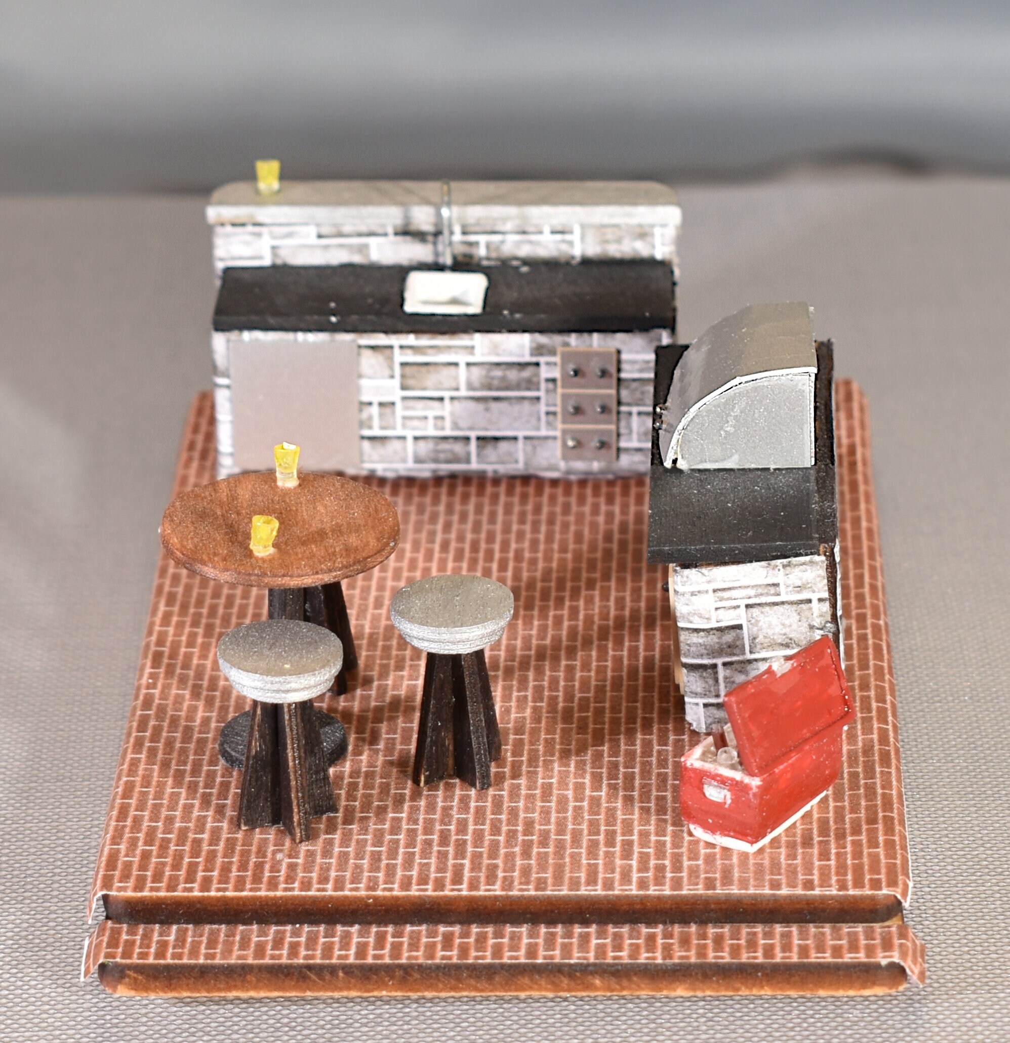 Dollhouse Miniatures Art & Collectibles Miniatures tree Quarter 1/4 1/ ...