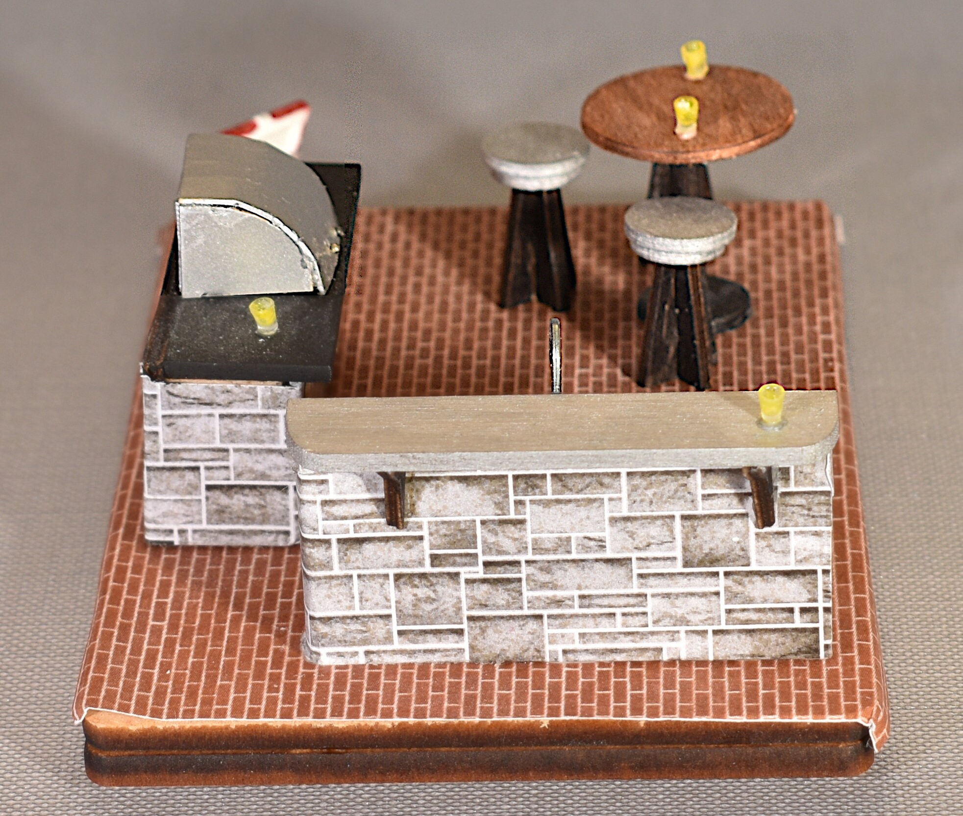 Dollhouse Miniatures Art & Collectibles Miniatures tree Quarter 1/4 1/ ...