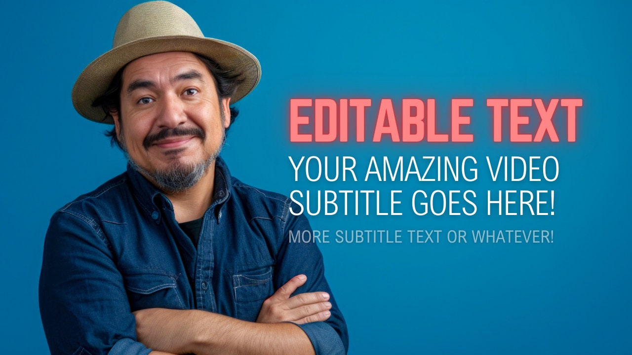 1000 Youtube Thumbnail Faces With Editable Templates | Includes Canva ...