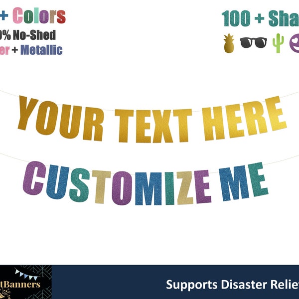 Personalized Banner - Etsy