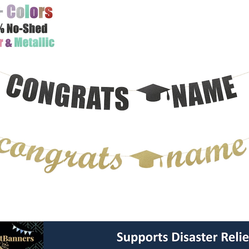 Personalized Graduation Garland - Etsy