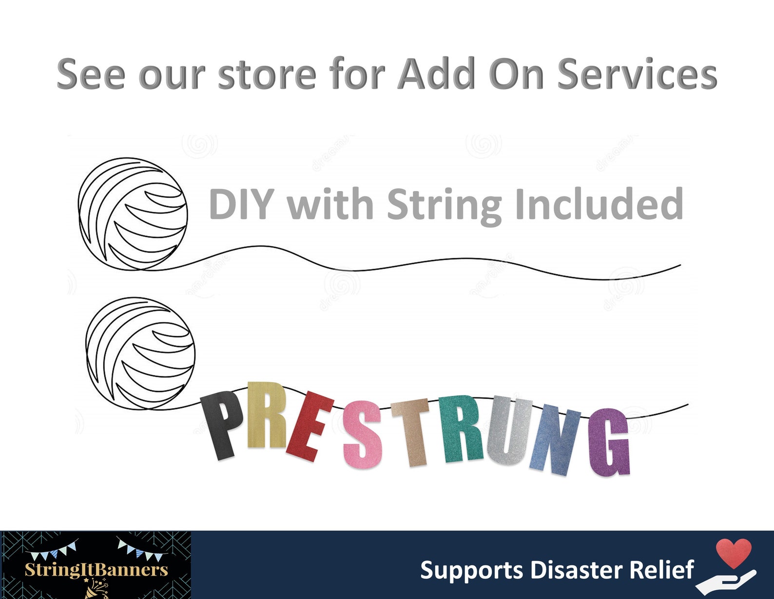 Custom Text Banner 5 Your Text Here Custom Party - Etsy