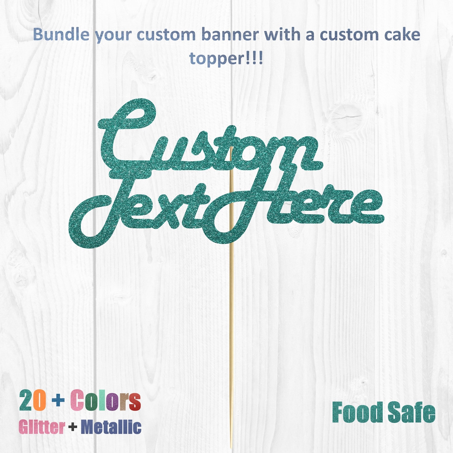 Custom Text Banner 5 Your Text Here Custom Party - Etsy