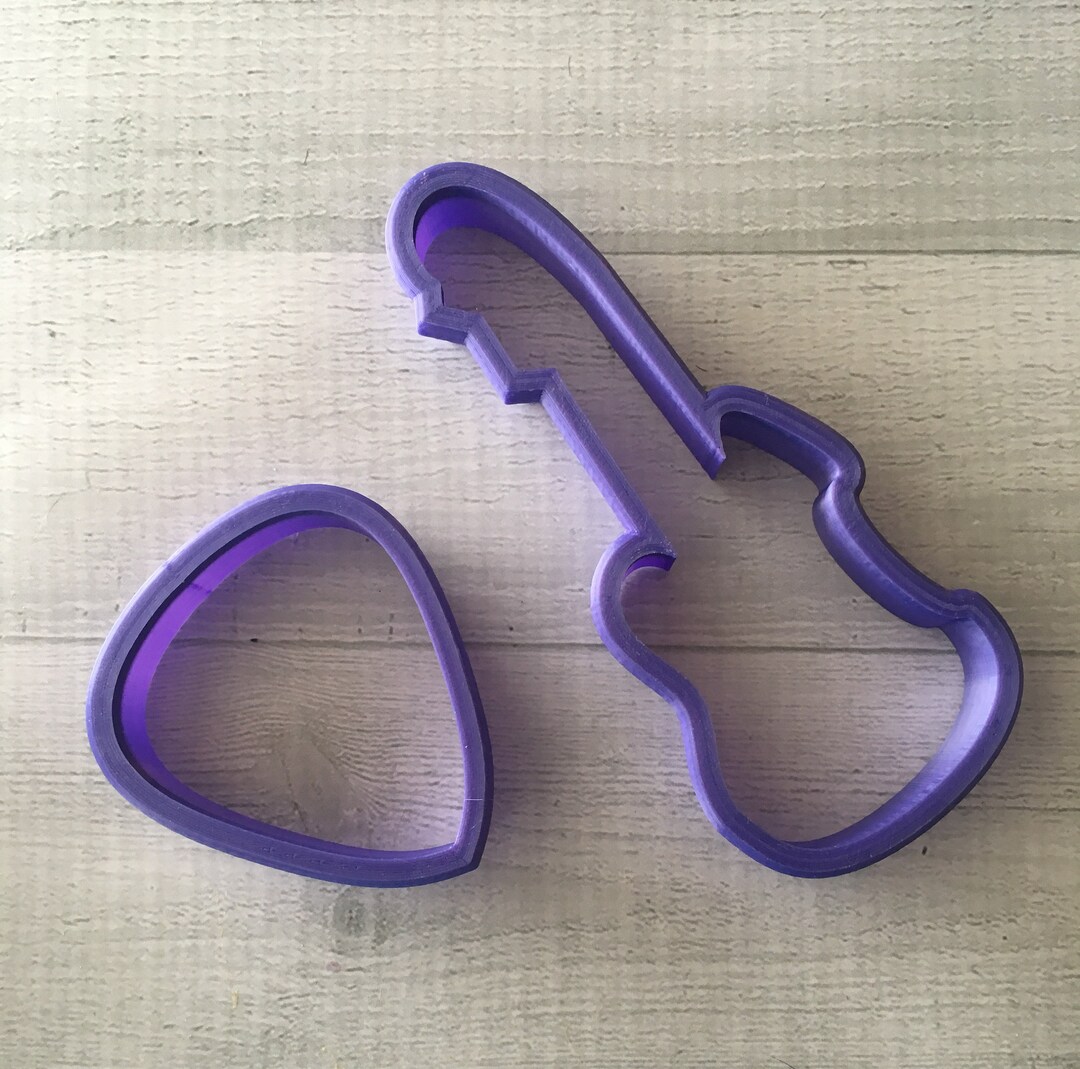 Guitar Cookie Cutter Set - Etsy