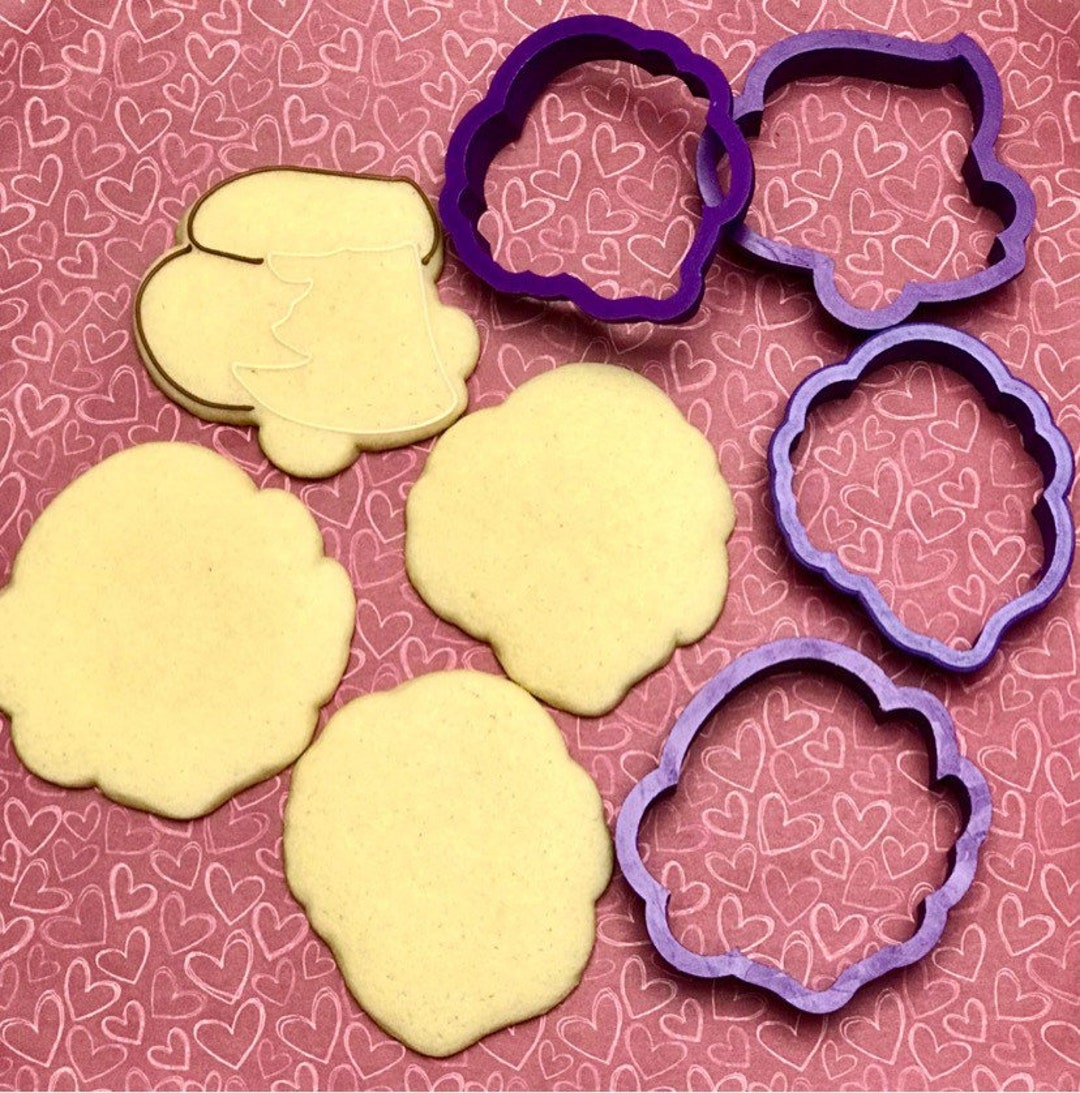 Golden Ladies Cookie Cutter Set - Etsy