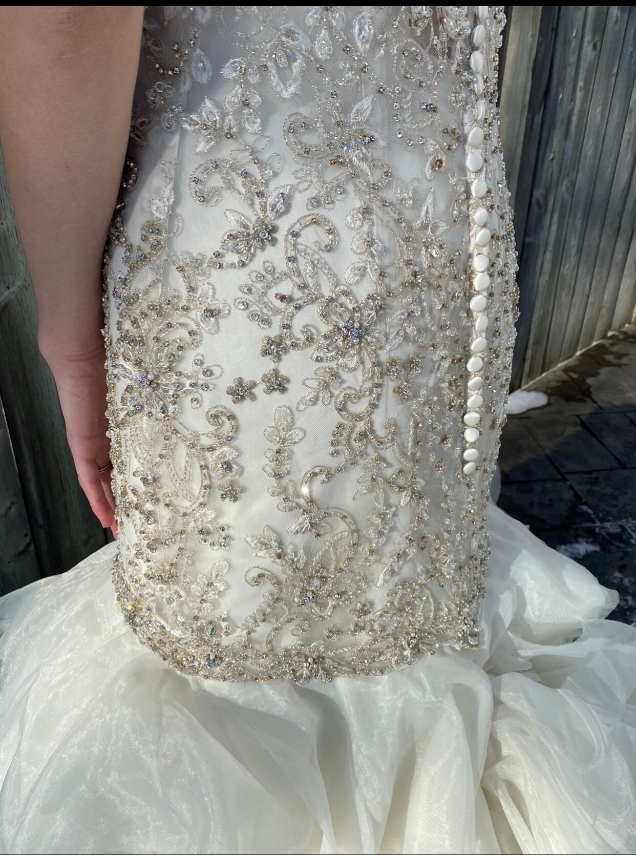 Kleinfeld - Daniel Basso Wedding Dress/gown (2-4) - Etsy