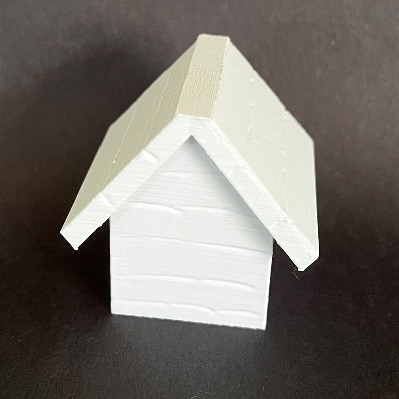 3D Printed Unpainted Snoopy Dog House - Etsy