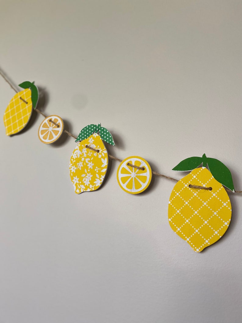 Lemon Garland - Etsy