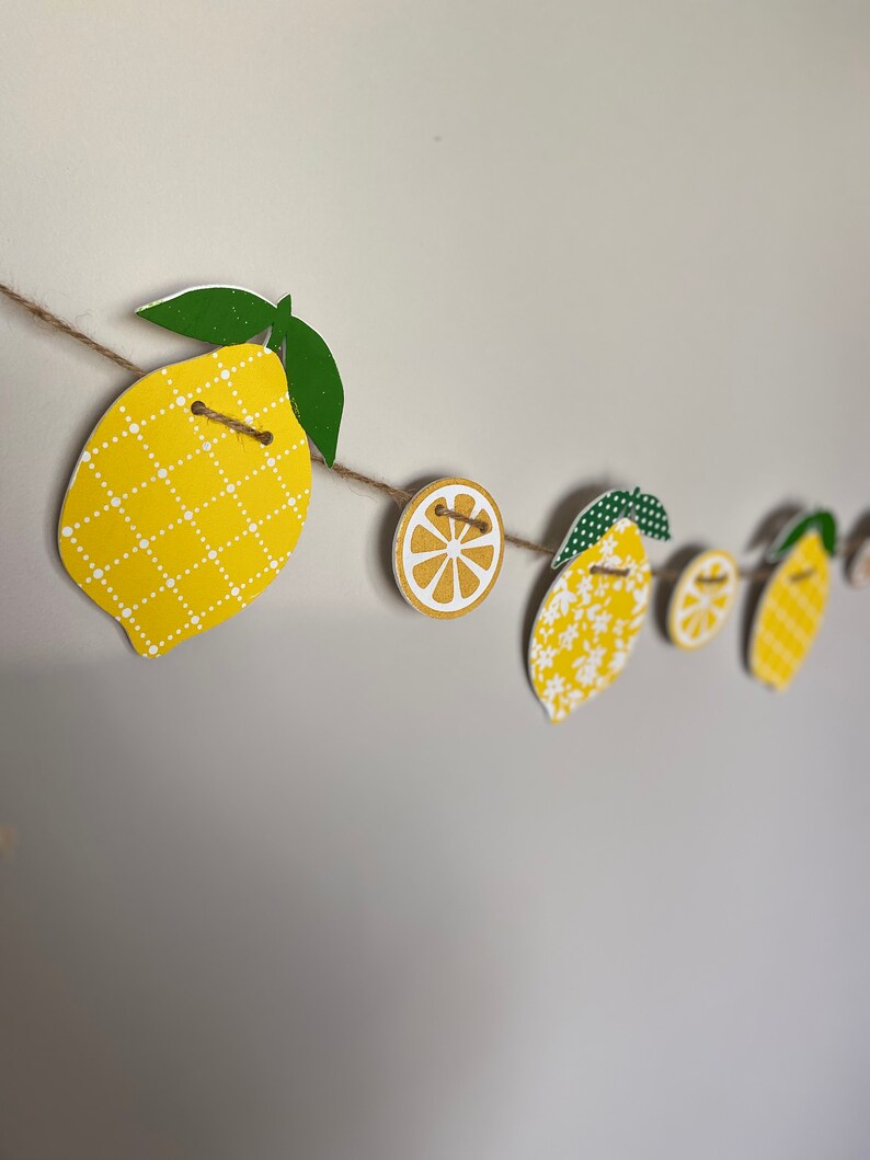 Lemon Garland - Etsy