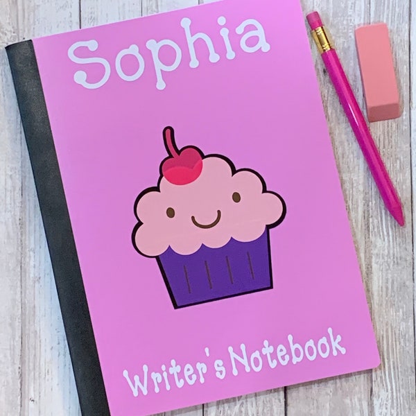 Personalized School Composition Notebook - Etsy