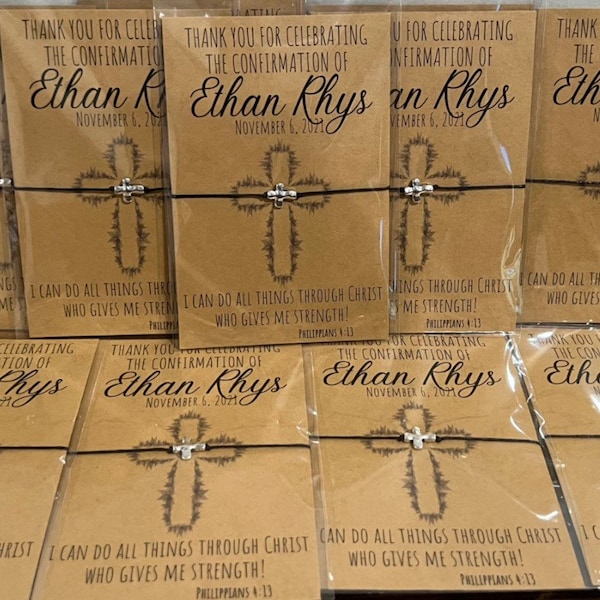 Confirmation Favors - Etsy