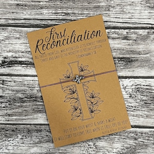 First Reconciliation Penance Wish Bracelet - Etsy